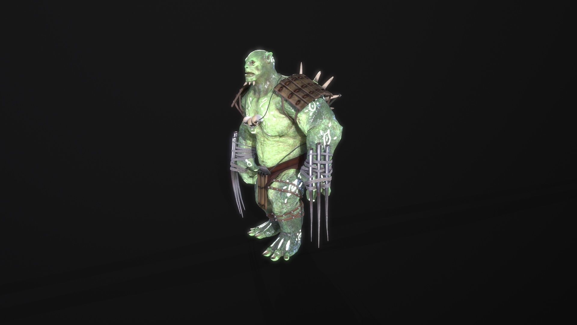 3D model Troll v3 VR / AR / low-poly | CGTrader