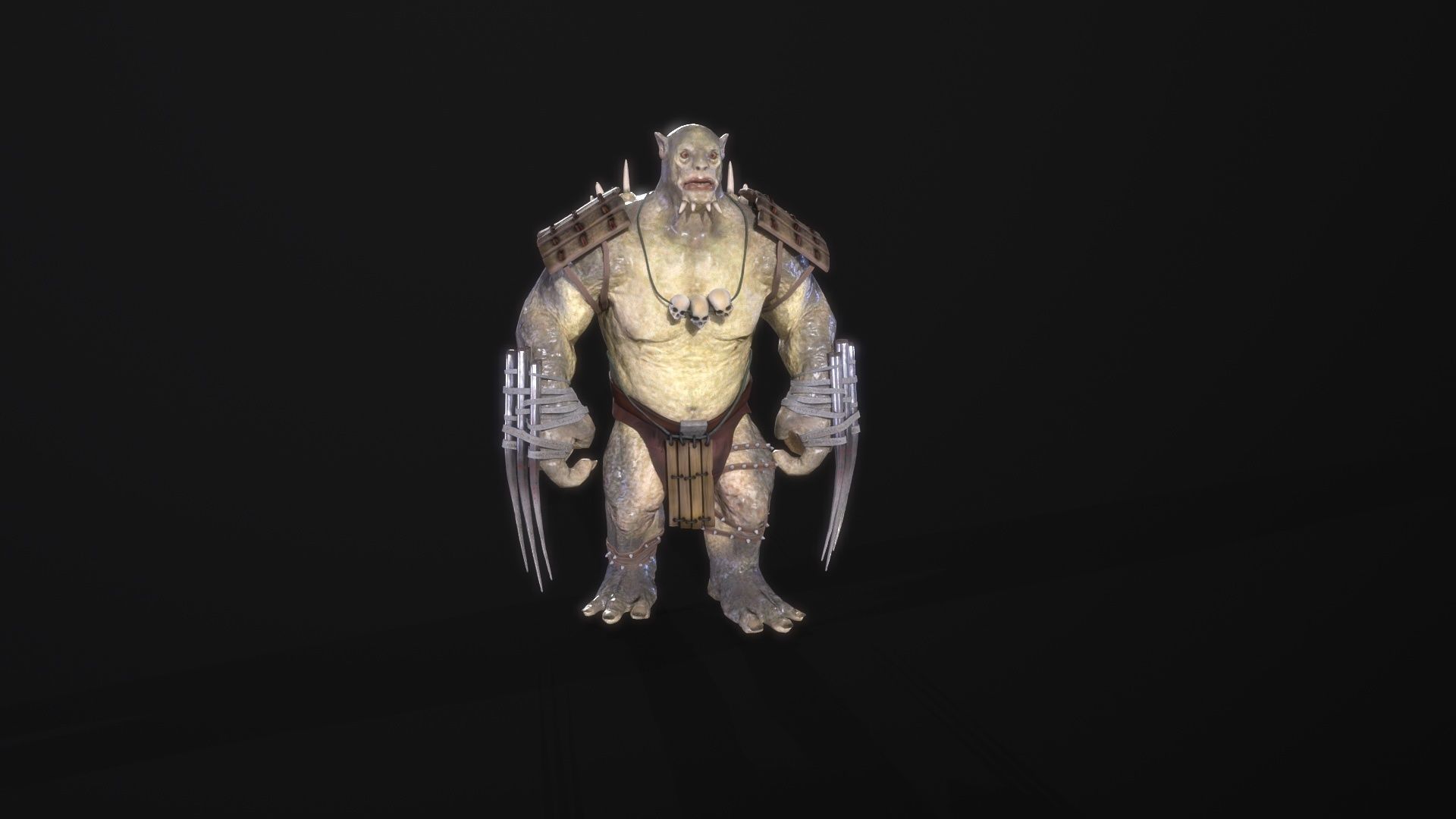 3D model Troll v3 VR / AR / low-poly | CGTrader