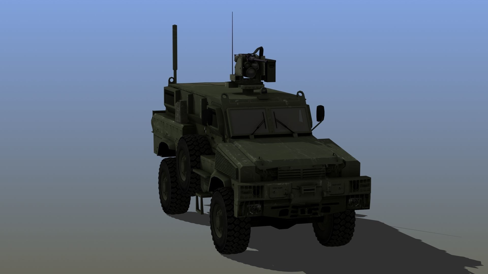 3D model RG-31 Nyala VR / AR / low-poly | CGTrader