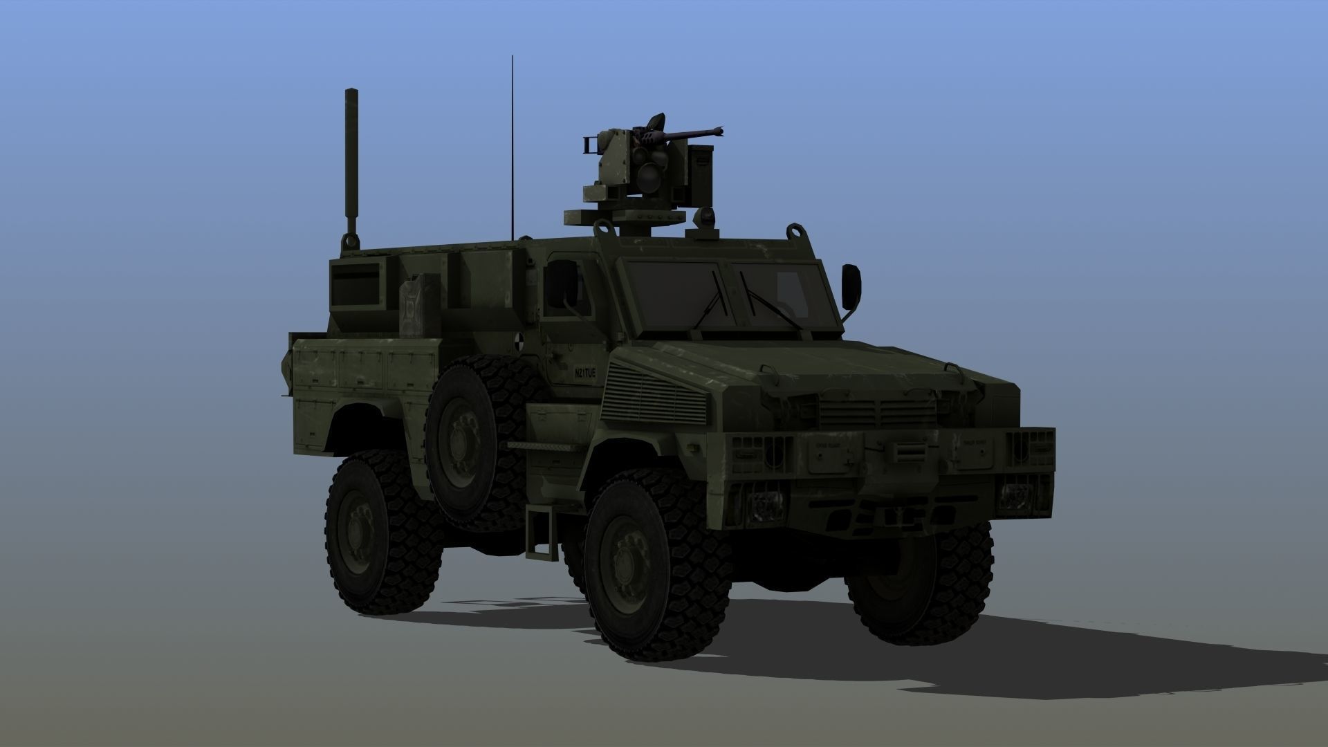 3D model RG-31 Nyala VR / AR / low-poly | CGTrader