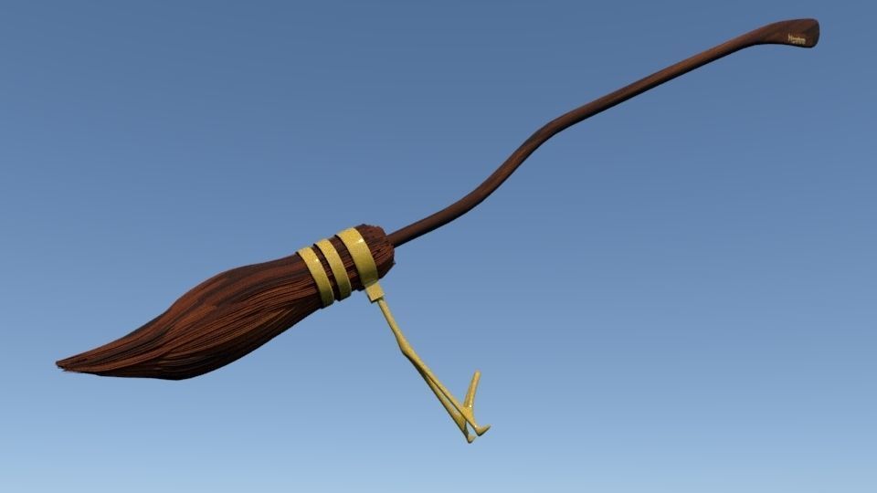 nimbus-2000 3D model | CGTrader