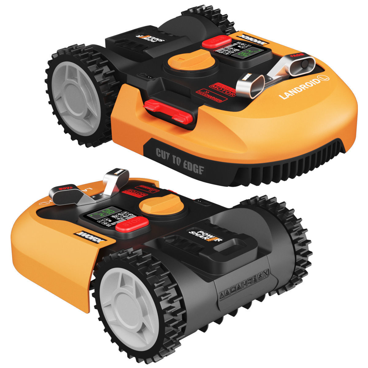 Lawn Mower Robot Worx Landroid L WR155E 3D model | CGTrader