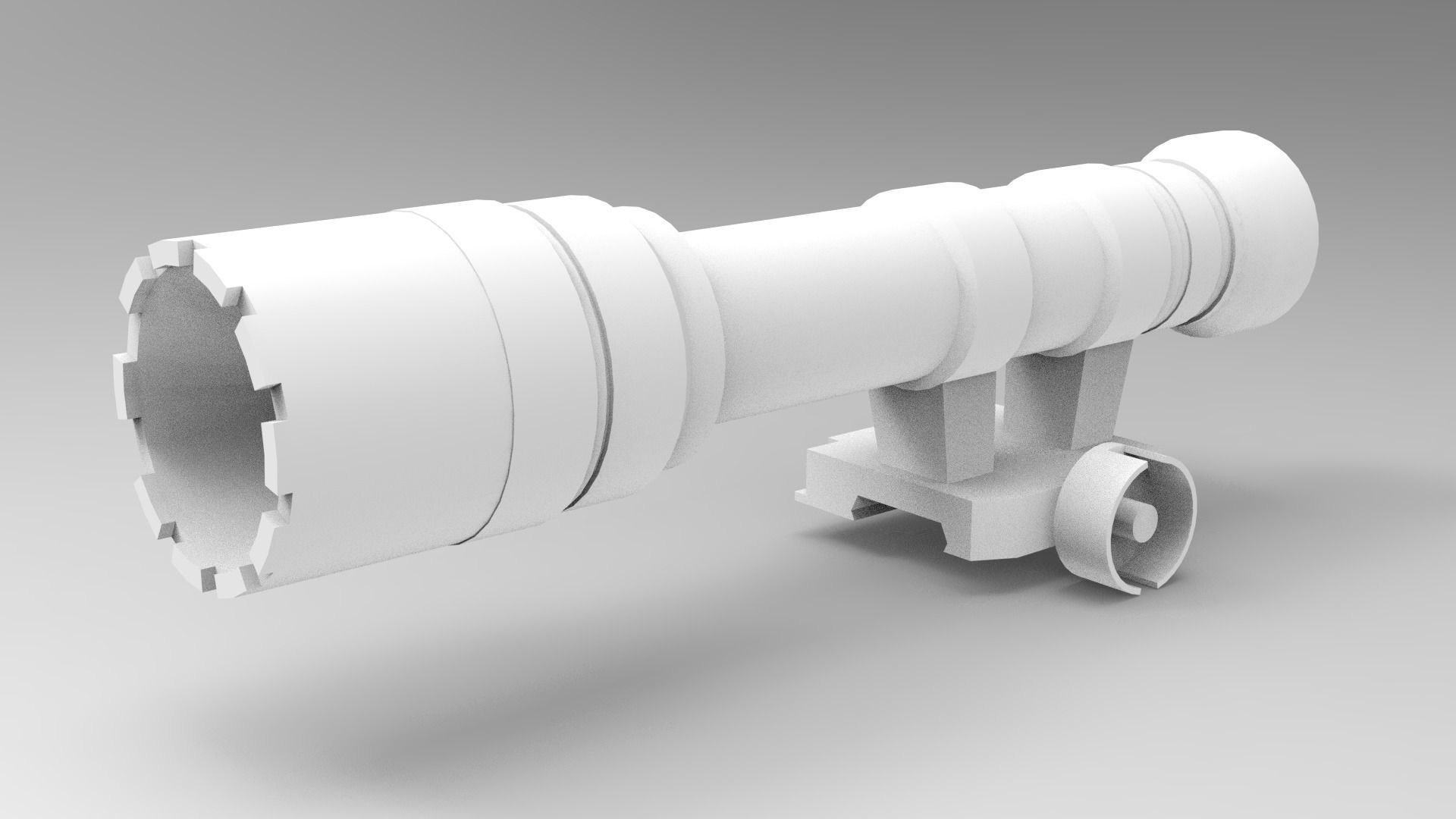 3D model Surefire M600 Ultra Scout VR / AR / low-poly | CGTrader