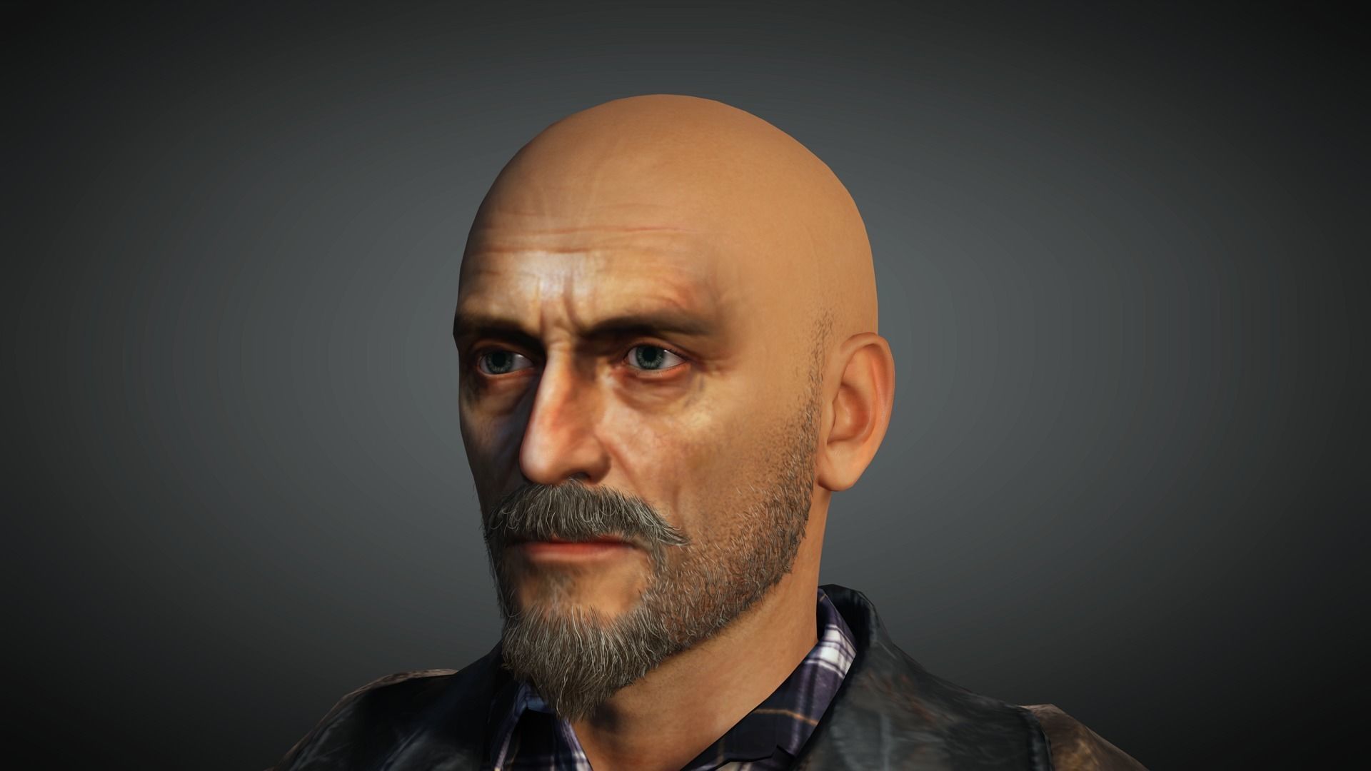 3D model AAA Apocalypse Male Character 04 VR / AR / low-poly rigged ...