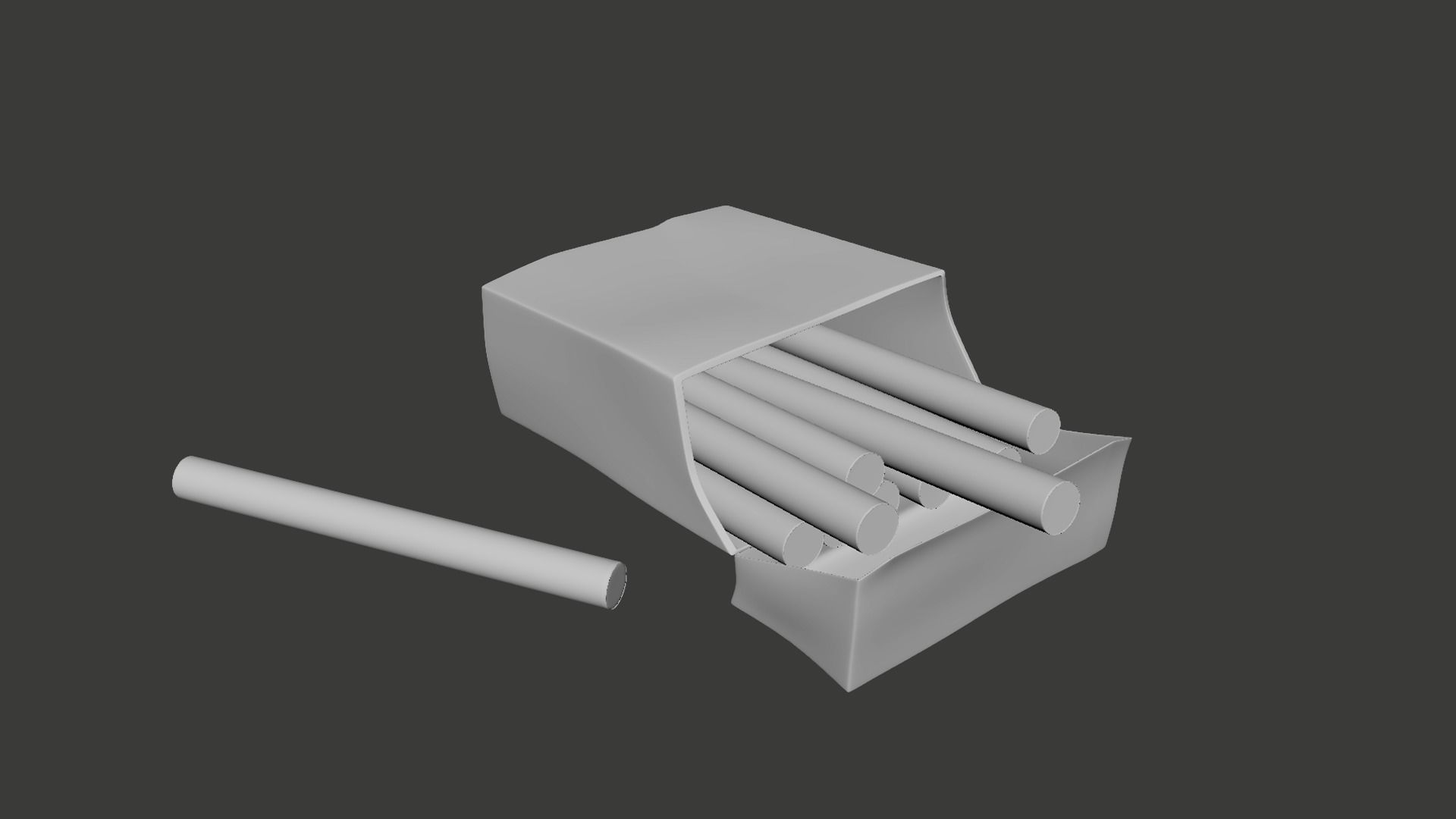 Cigarette pack 3D model | CGTrader