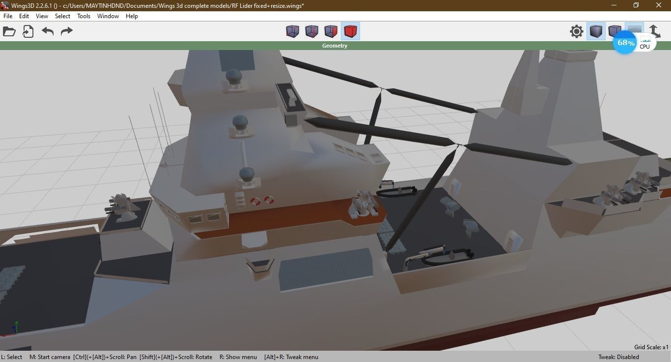 RF Lider free VR / AR / low-poly 3D model | CGTrader