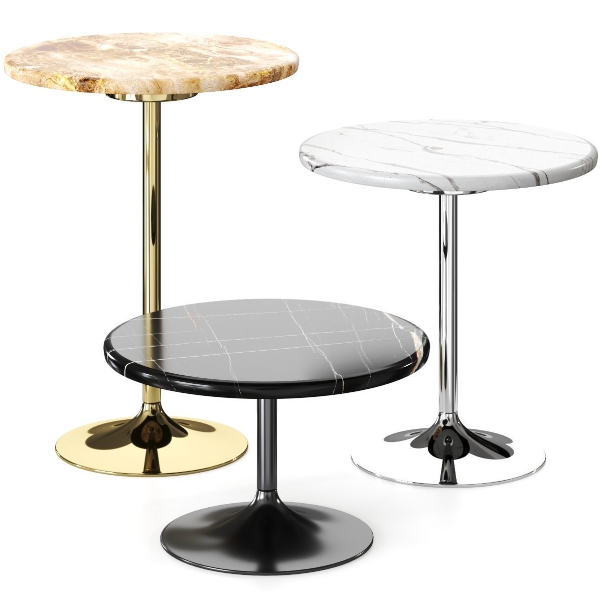 Full Moon by Edra Coffe side table 3D model | CGTrader