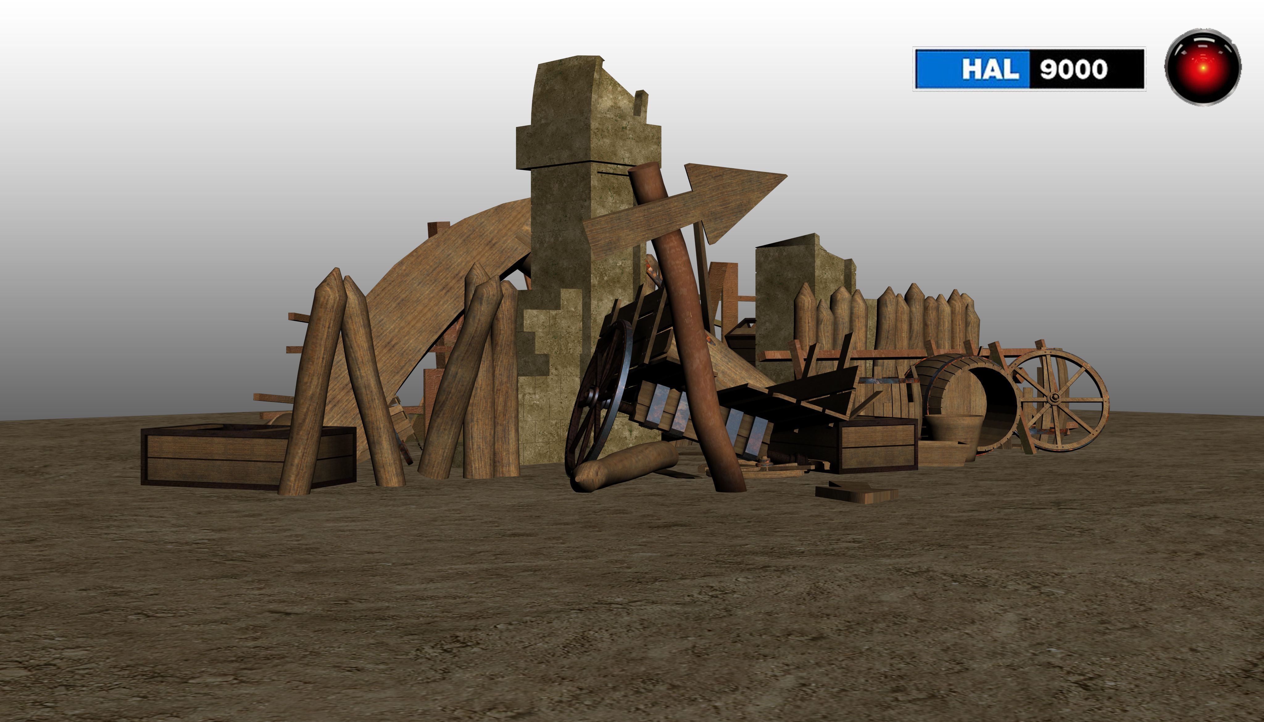 Medieval trash 3D model | CGTrader