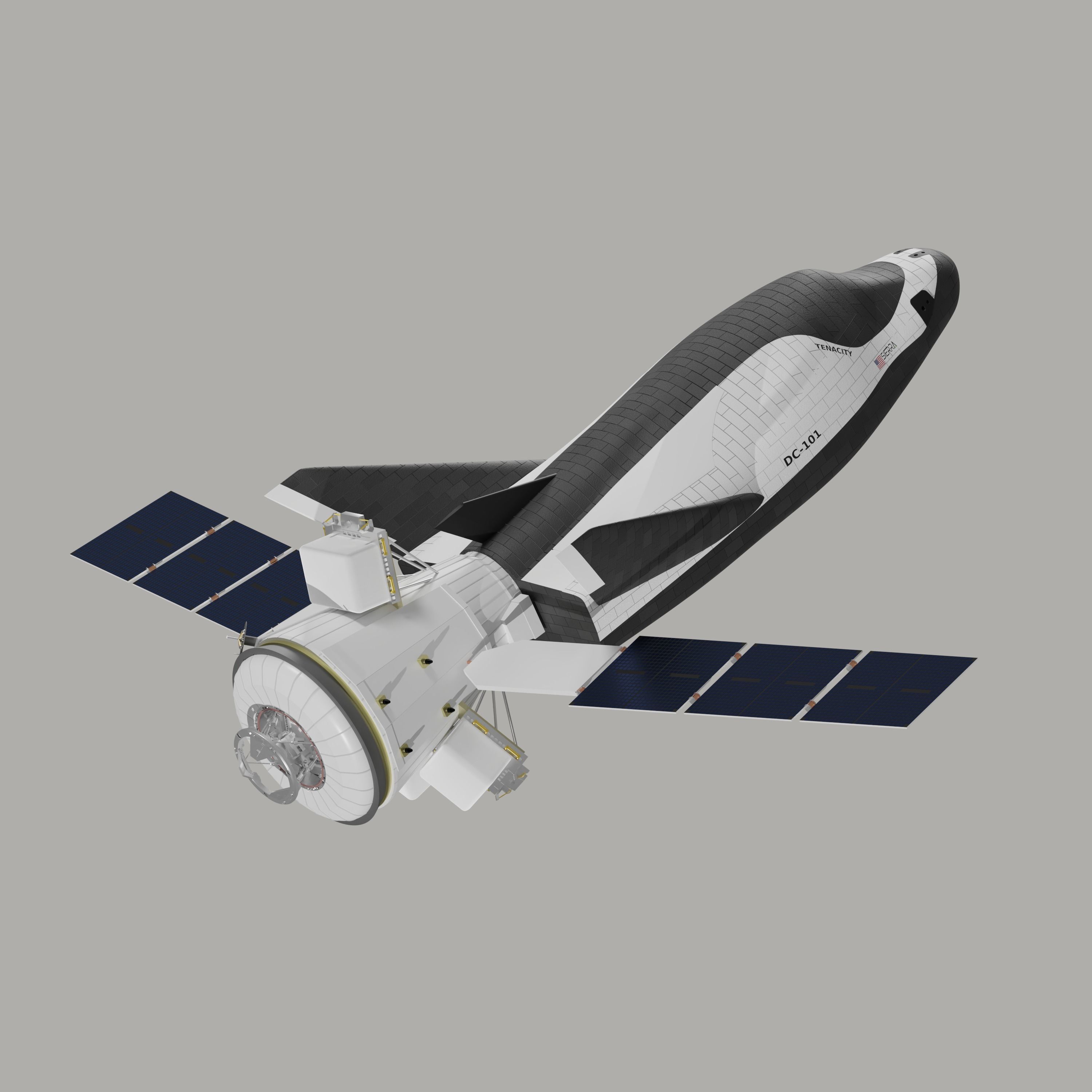 Dream Chaser Cargo System 3D model | CGTrader