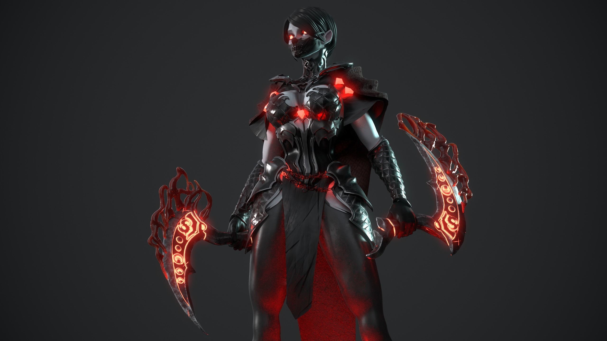 The crimson court THE ASSASSIN 3D model 3D printable | CGTrader