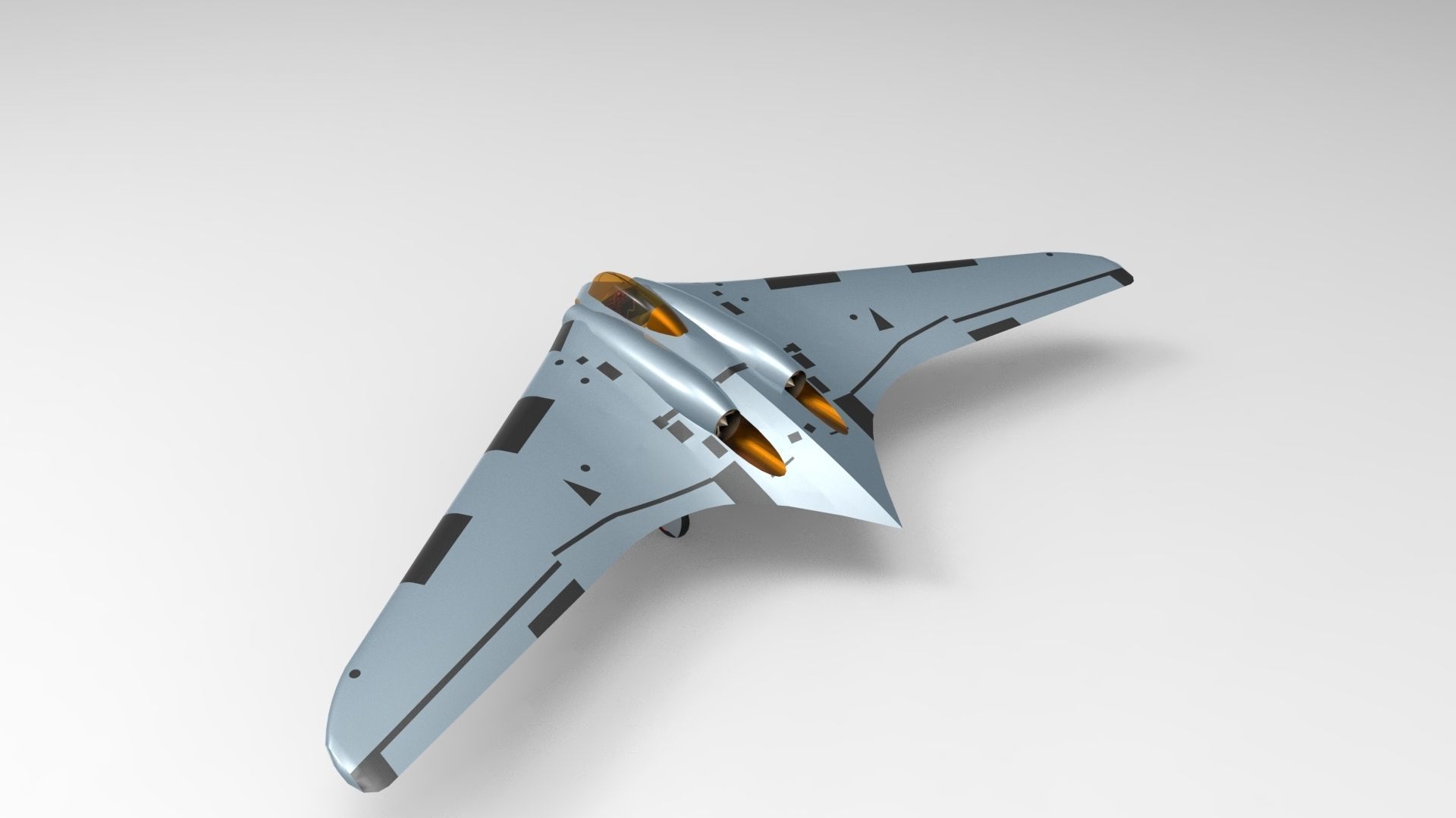 Horten Ho 229 1 3D model | CGTrader