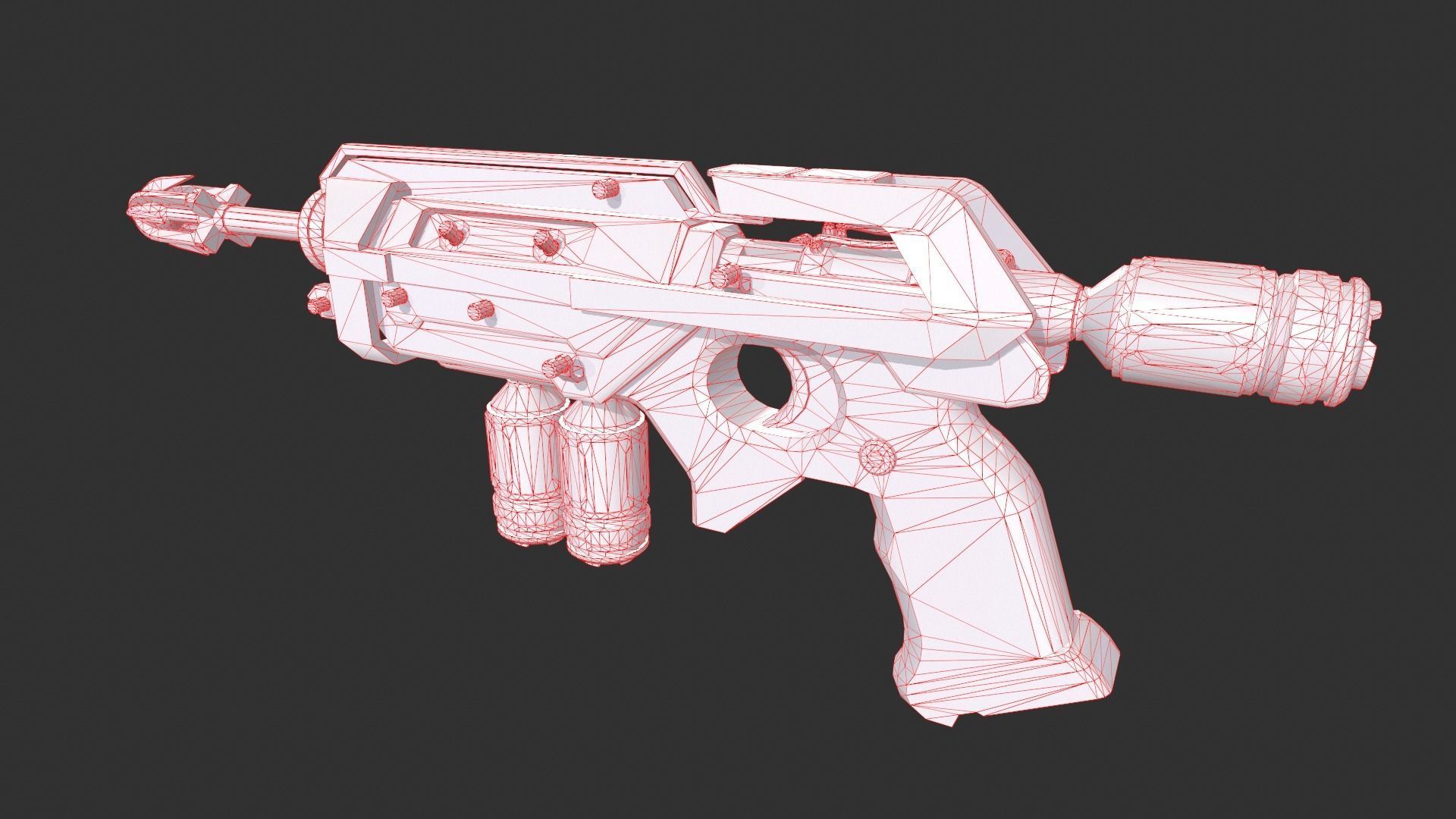 3D model Sci-fi Harpoon VR / AR / low-poly | CGTrader