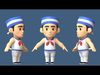 3D model Sailor Low Poly VR / AR / low-poly | CGTrader