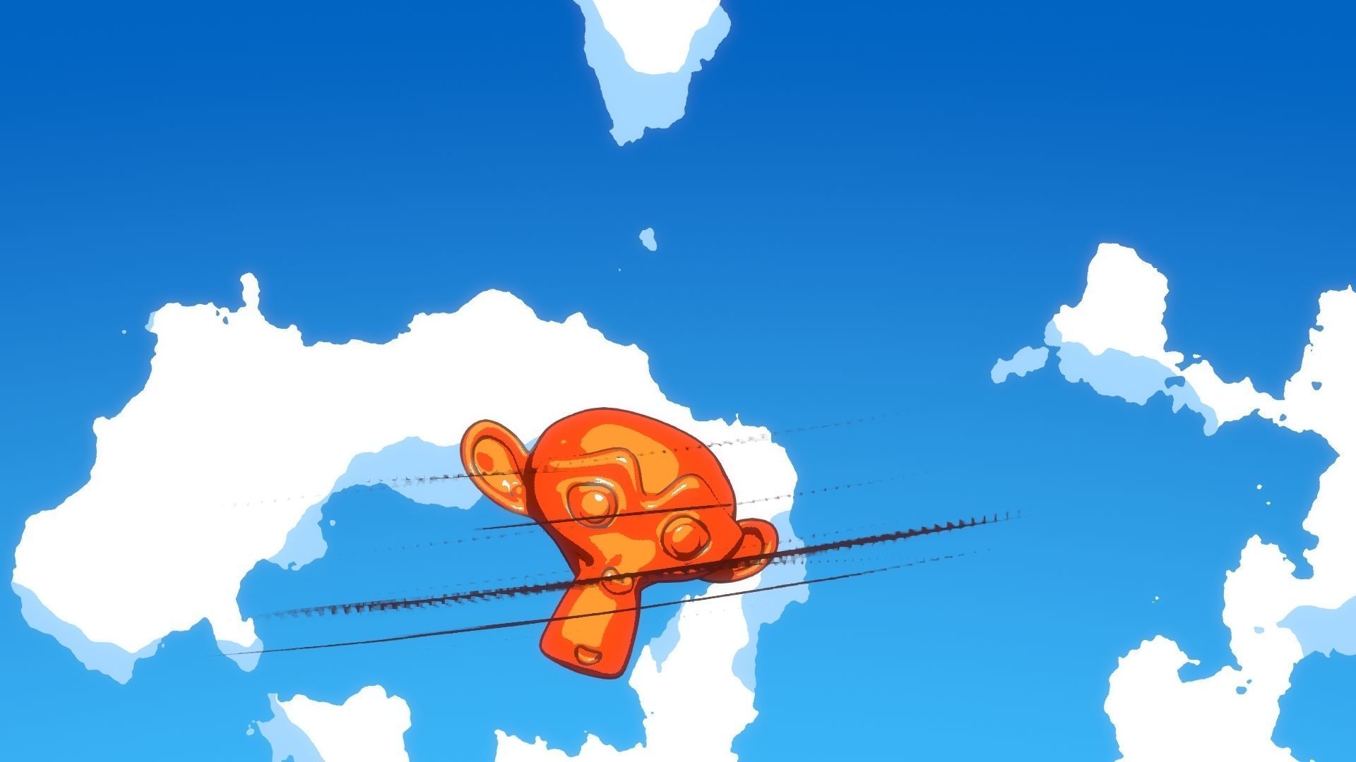 For Anime in Blender - Motion Lines free 3D model animated | CGTrader