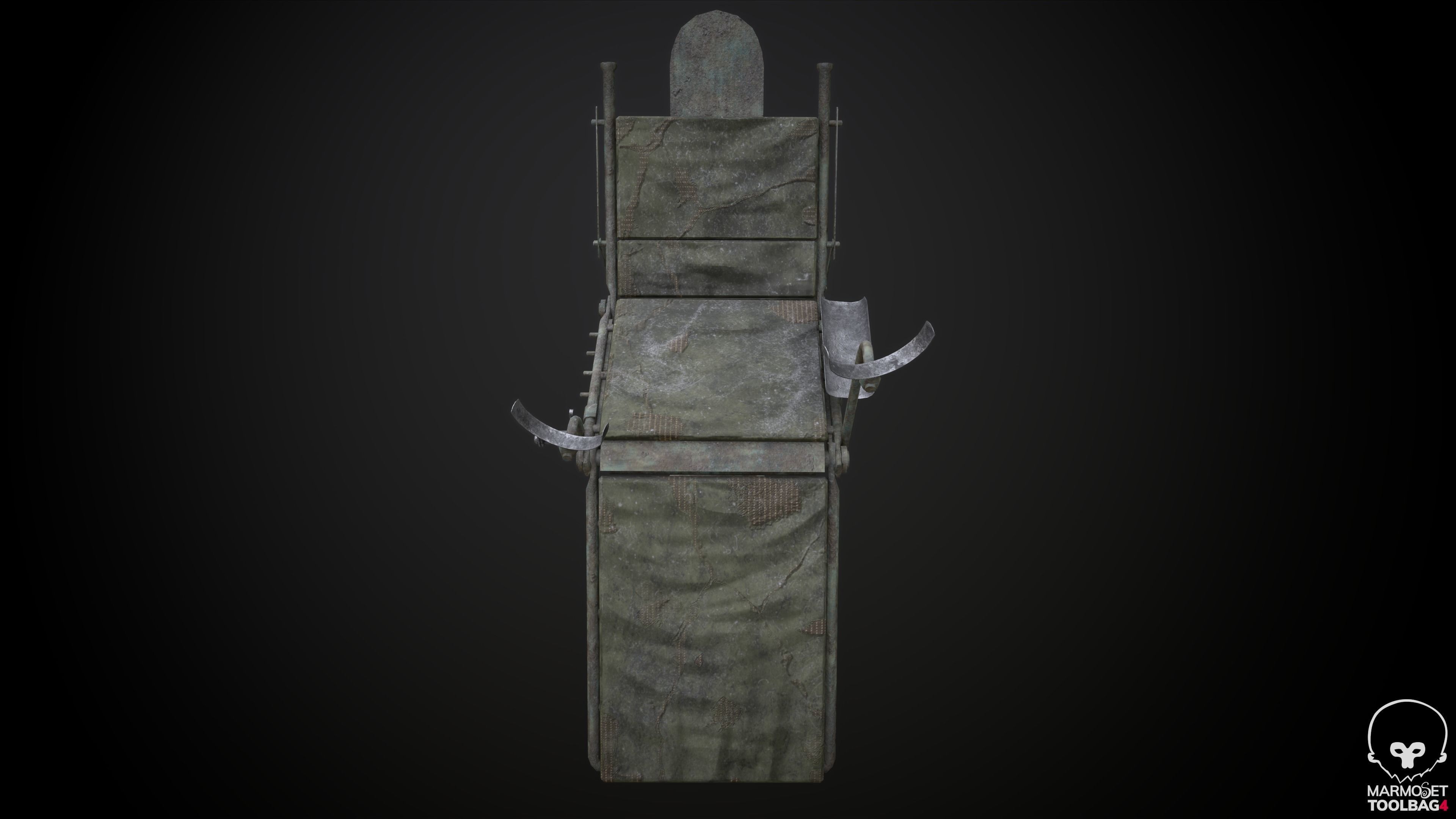 3D model Old Asylum Bed VR / AR / low-poly | CGTrader