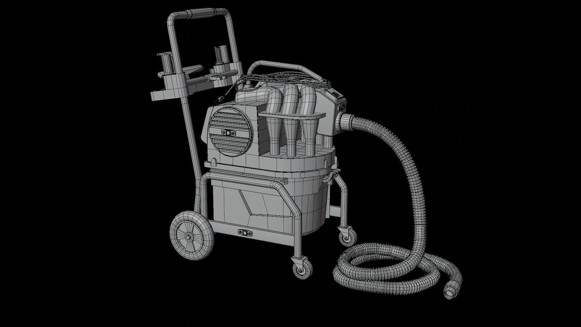 Dust Extractor 3D model | CGTrader