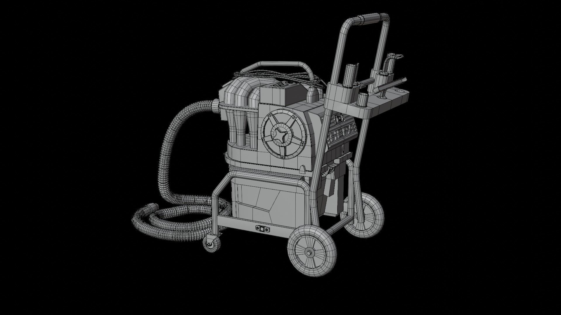 Dust Extractor 3D model | CGTrader