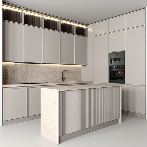 kitchen 128 3D model | CGTrader