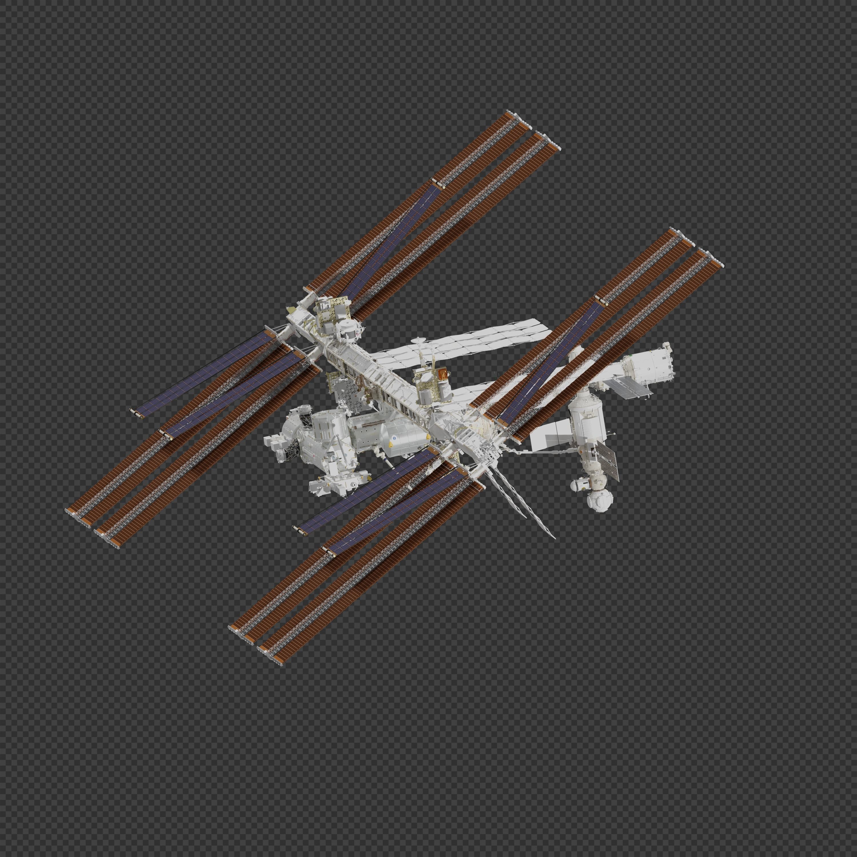 International Space Station 3D model | CGTrader
