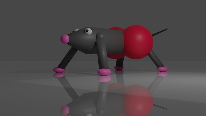 Thicc Rat free VR / AR / low-poly 3D model | CGTrader
