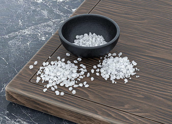 Coarse Salt 3D model | CGTrader