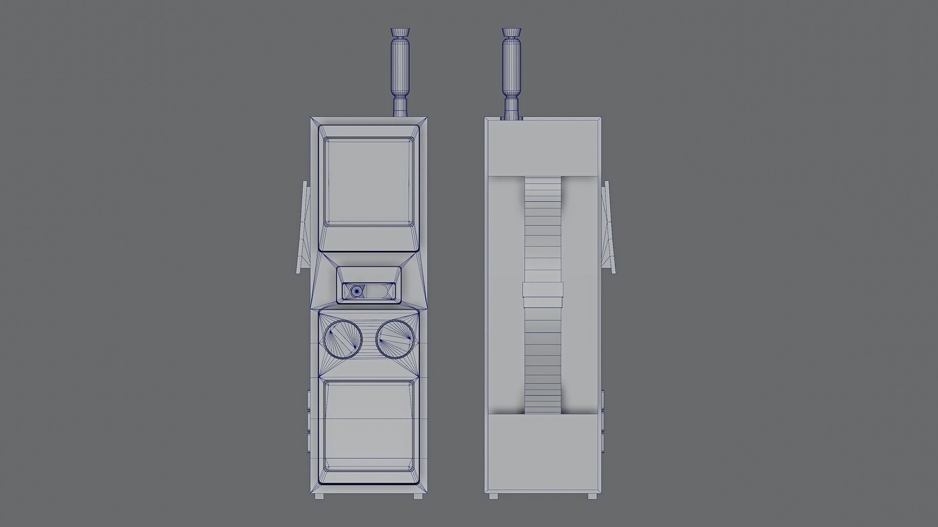 3D model Realistic TRC-206 walkie talkie VR / AR / low-poly | CGTrader