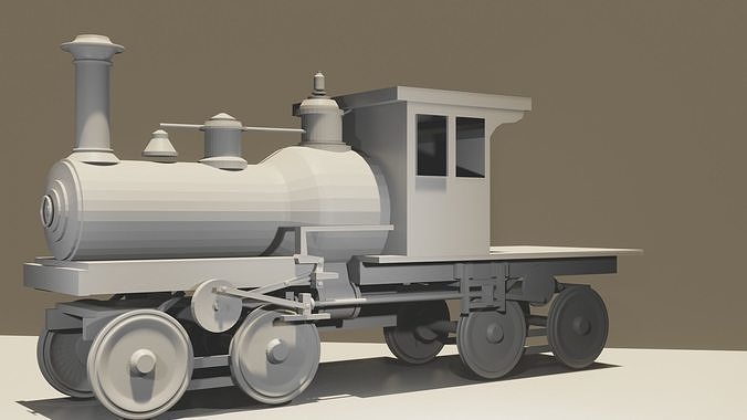 Train free 3D model | CGTrader