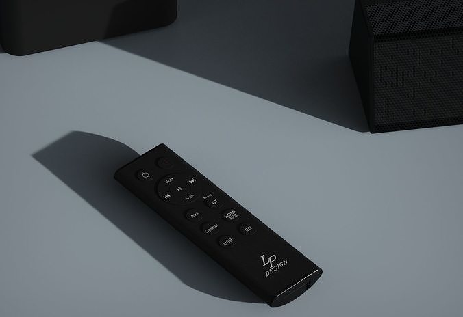 Soundbar System free 3D model | CGTrader