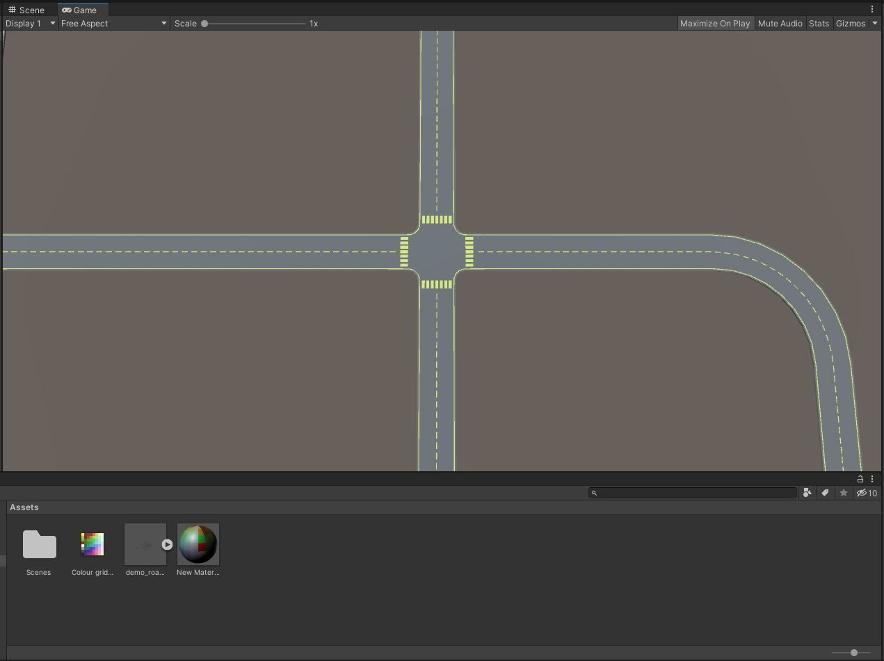 3D model Modular road pack VR / AR / low-poly | CGTrader