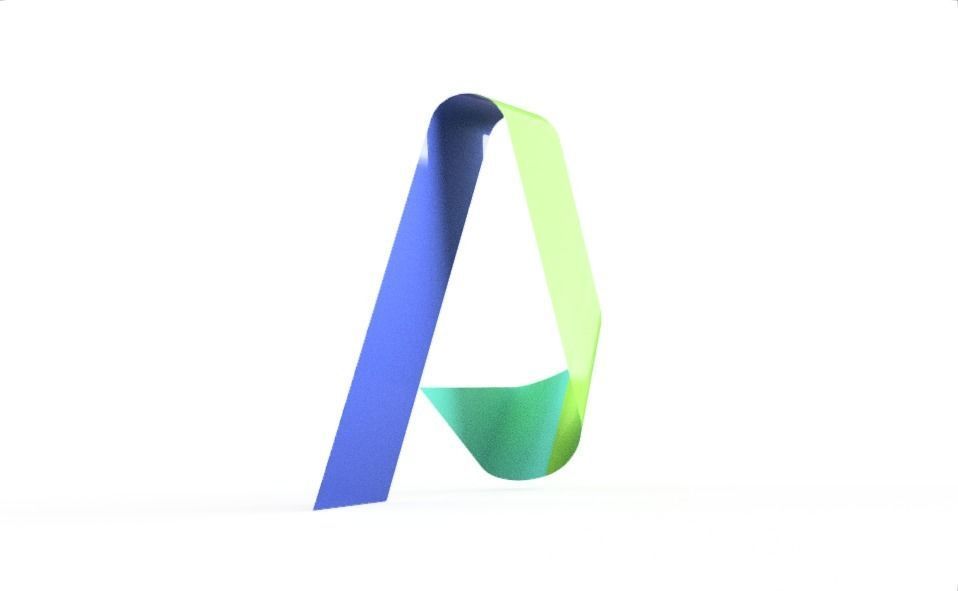 Autocad online 3d logo 3D model | CGTrader