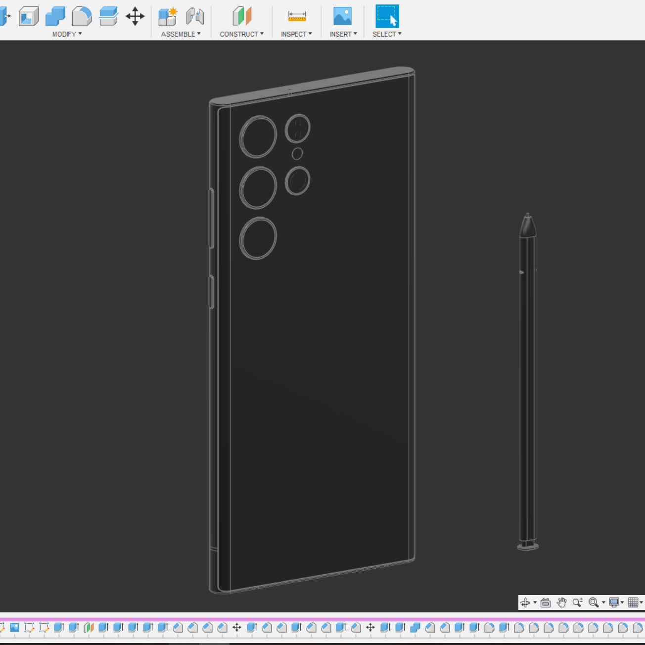Samsung Galaxy S22 Ultra 3D model | CGTrader