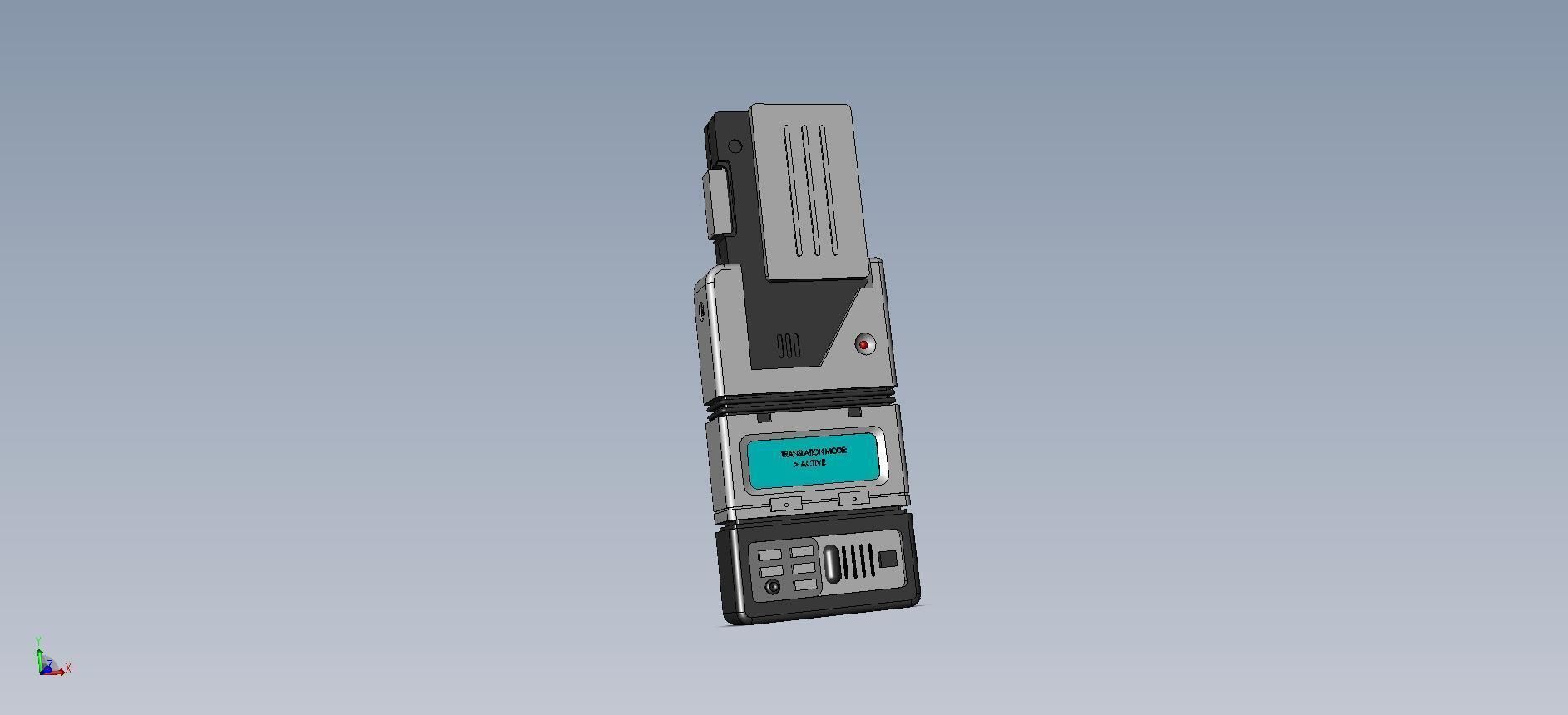 universal translator star trek enterprise 3D model | CGTrader