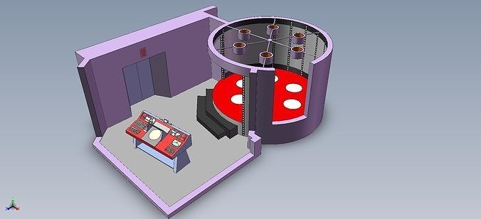 Transporter TOS 3D model | CGTrader