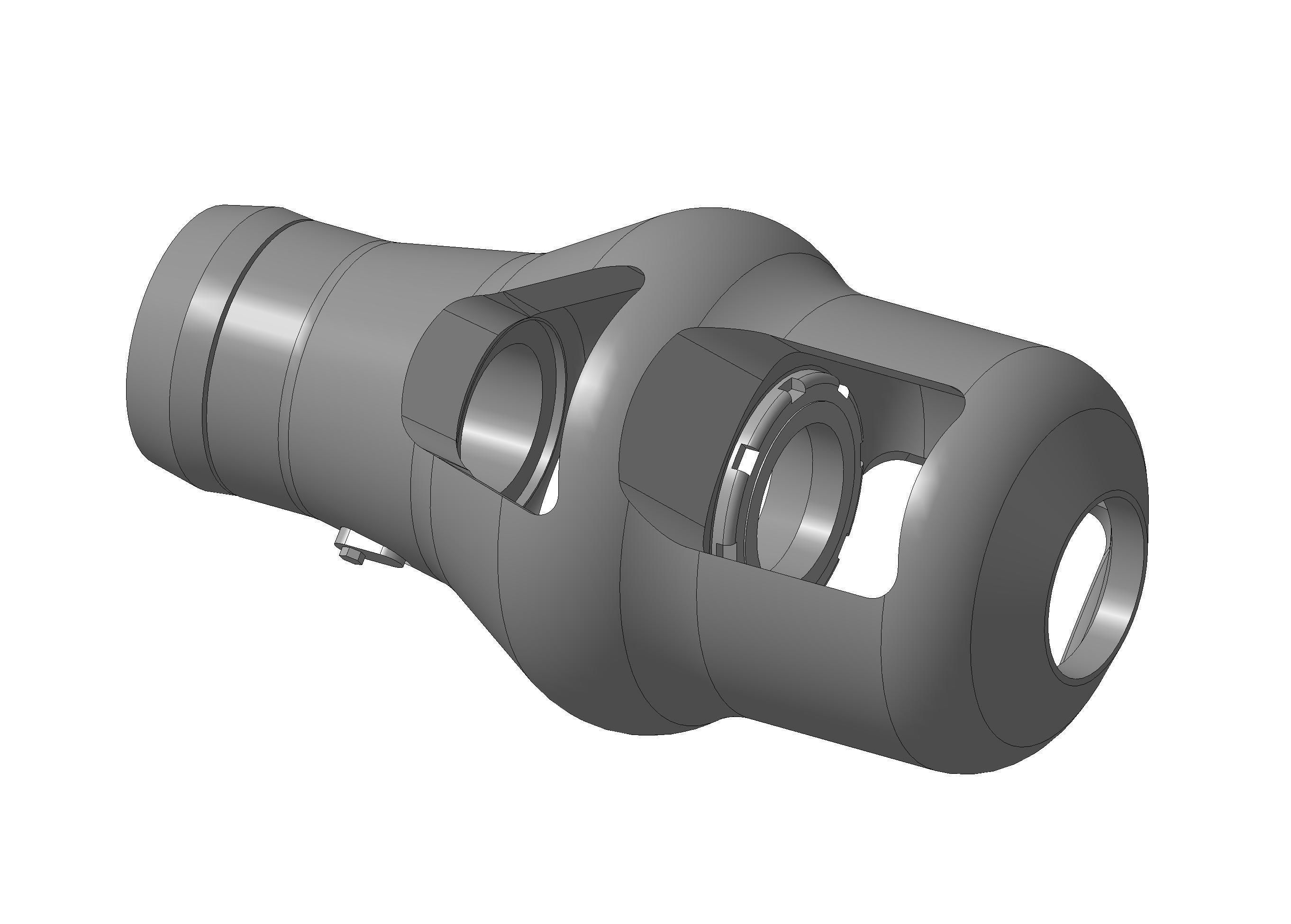 Tiger I tank early type muzzle break 3D model 3D printable | CGTrader