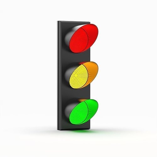 Traffic Signal 3D model | CGTrader