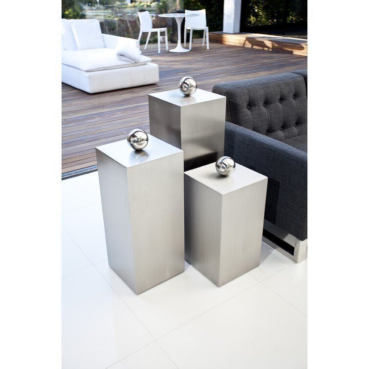 Cameron Block End Table Set - 3 Colour 3D model | CGTrader