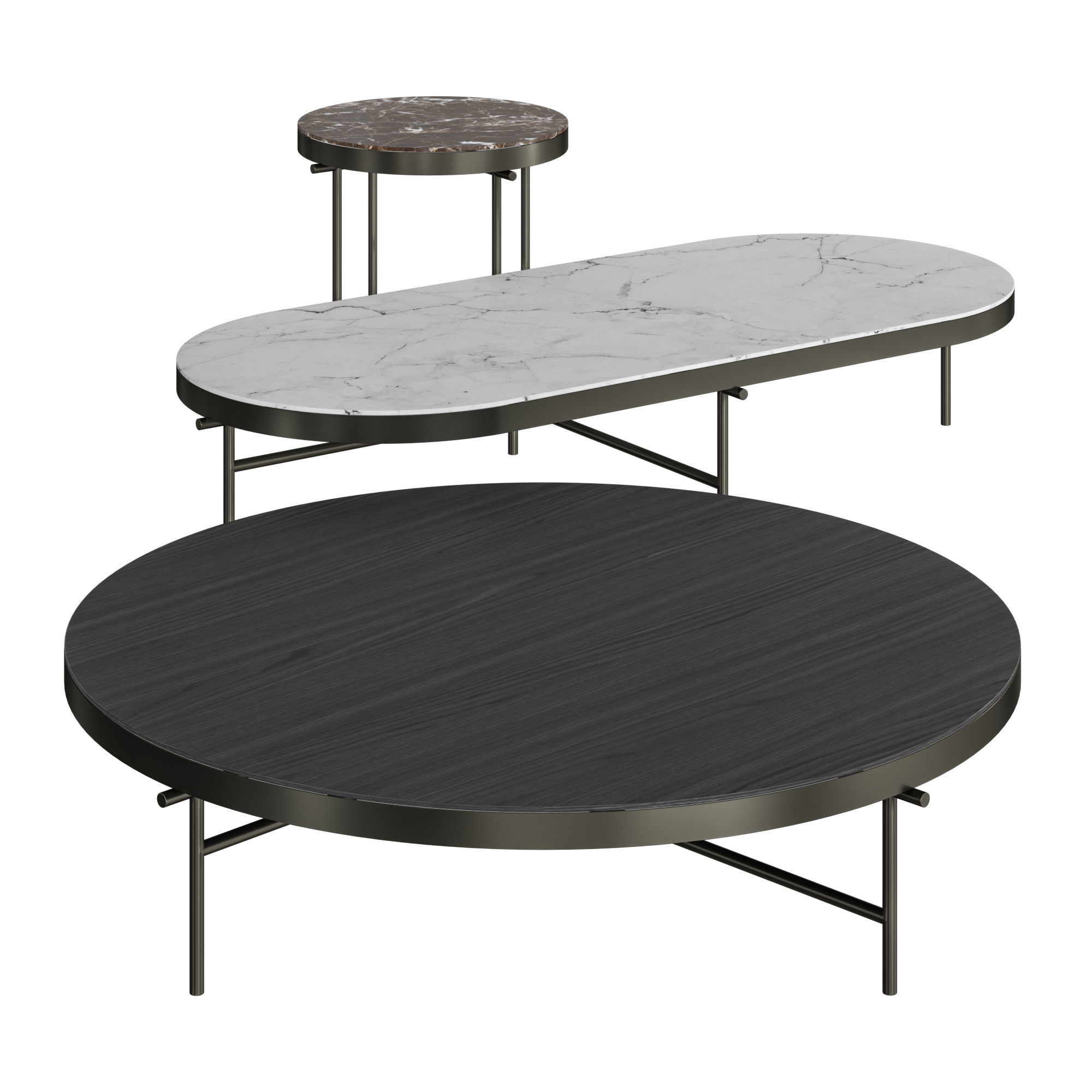 Minotti TORII 3D model | CGTrader