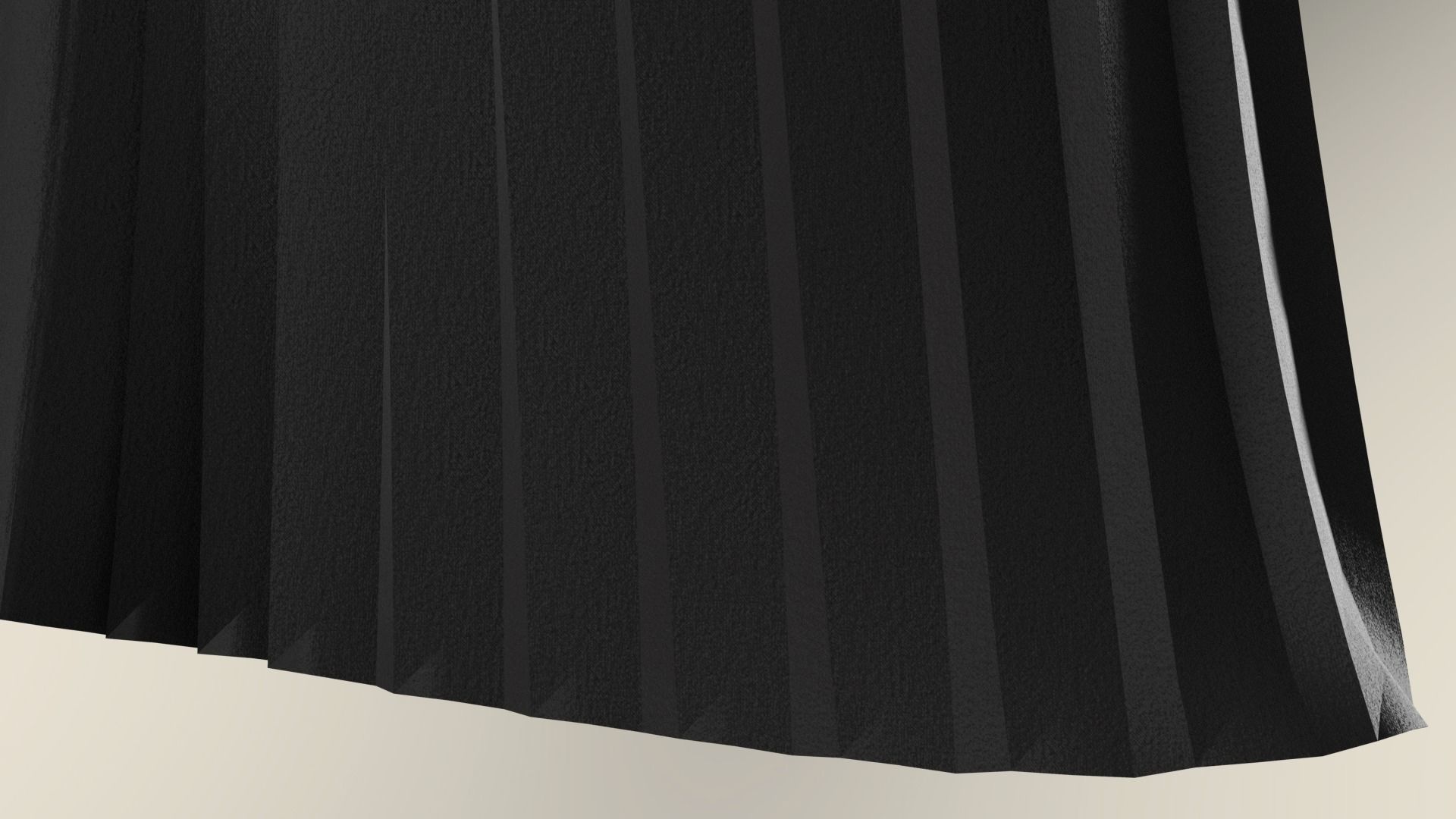 Womens black jumpsuit with an Arabic sadu print 3D model | CGTrader