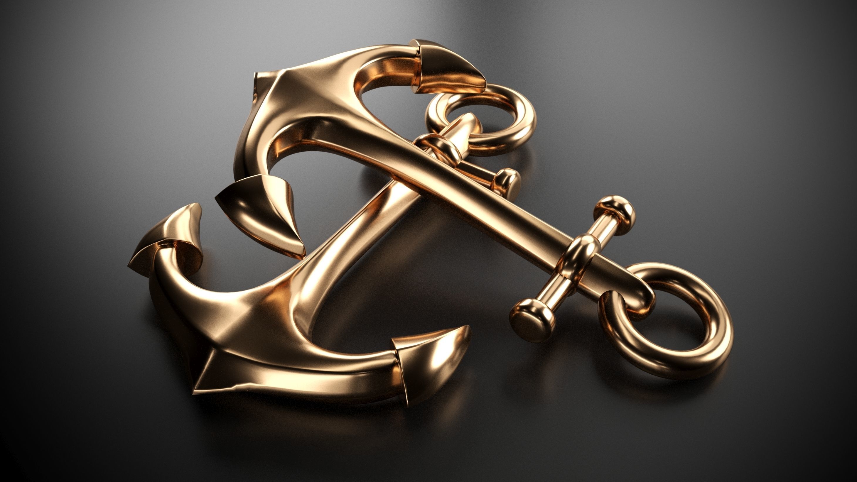 Anchor 3D model | CGTrader