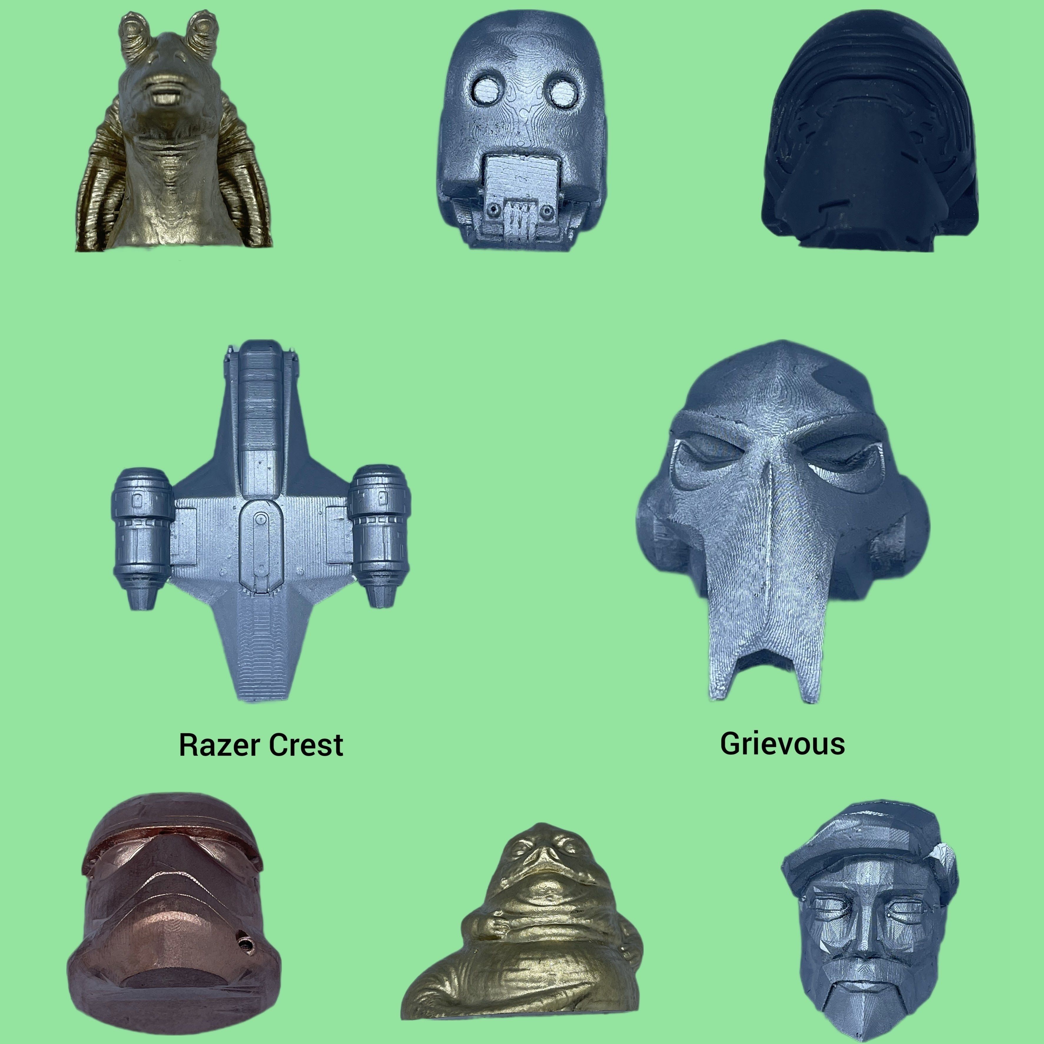 K2SO Head Handle 3D model 3D printable | CGTrader