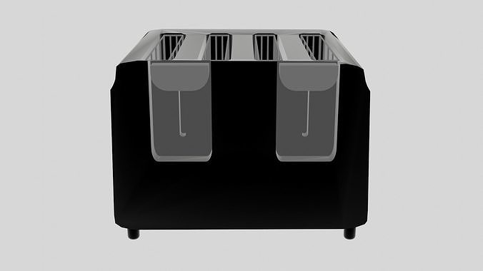 Toaster free VR / AR / low-poly 3D model | CGTrader