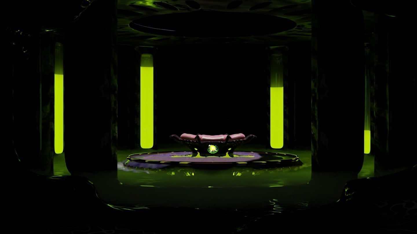 Dark Fantasy Chamber Set - Blender Only free 3D model | CGTrader