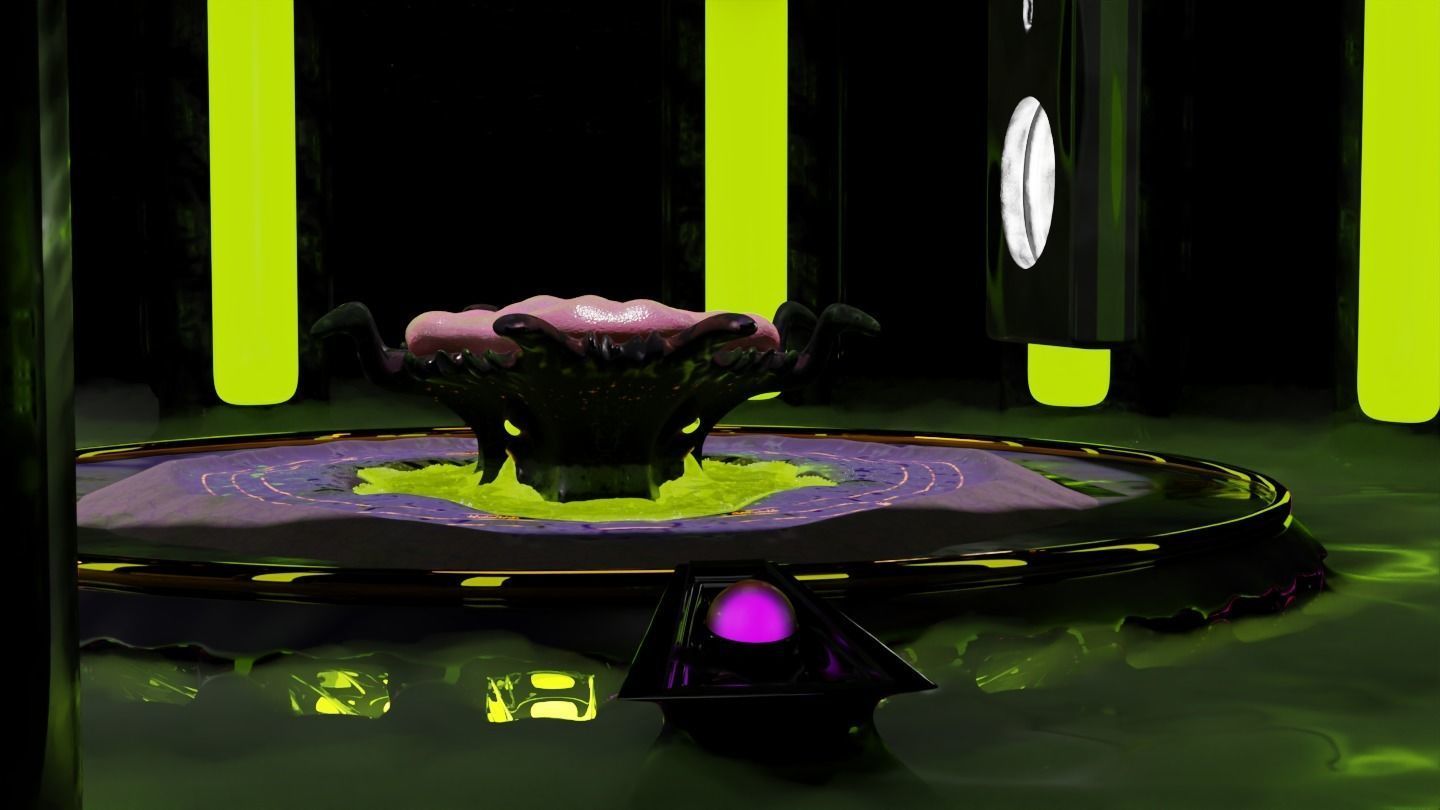 Dark Fantasy Chamber Set - Blender Only free 3D model | CGTrader