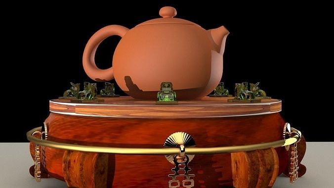 Chinese teapot 3D model | CGTrader