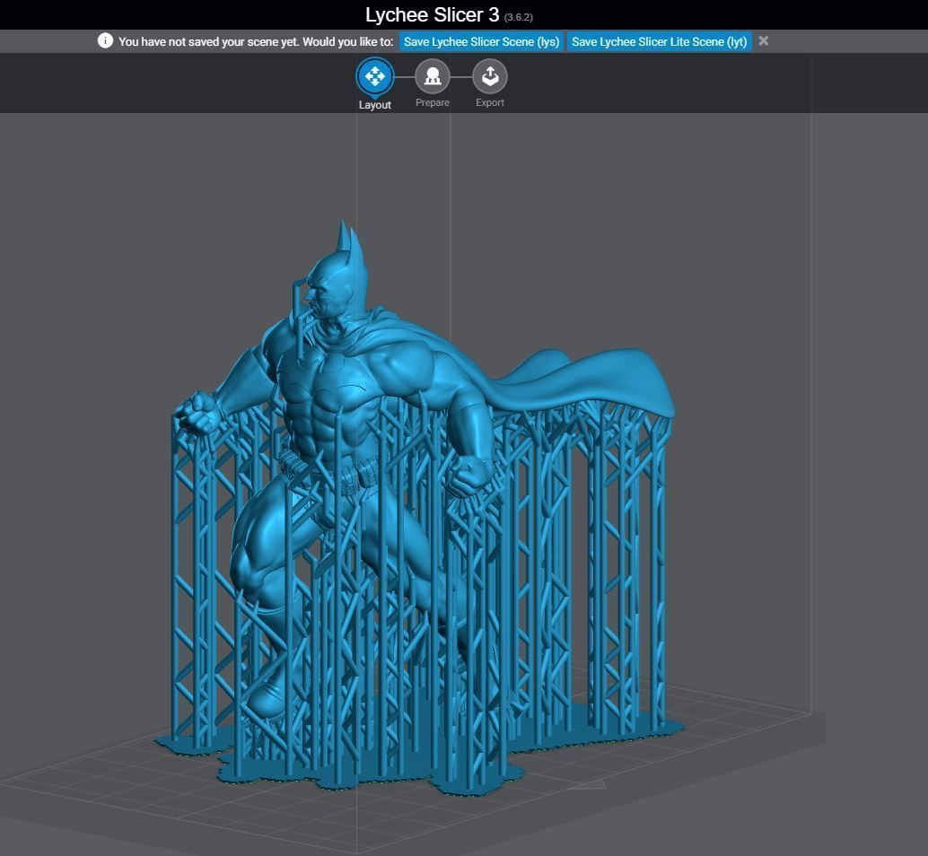 Batman 75mm STL 3D Printing for Tabletop Gaming 3D model 3D printable ...