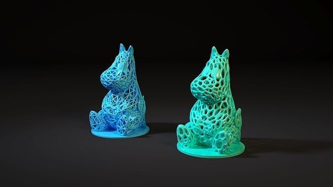 Moomin 3D model 3D printable | CGTrader