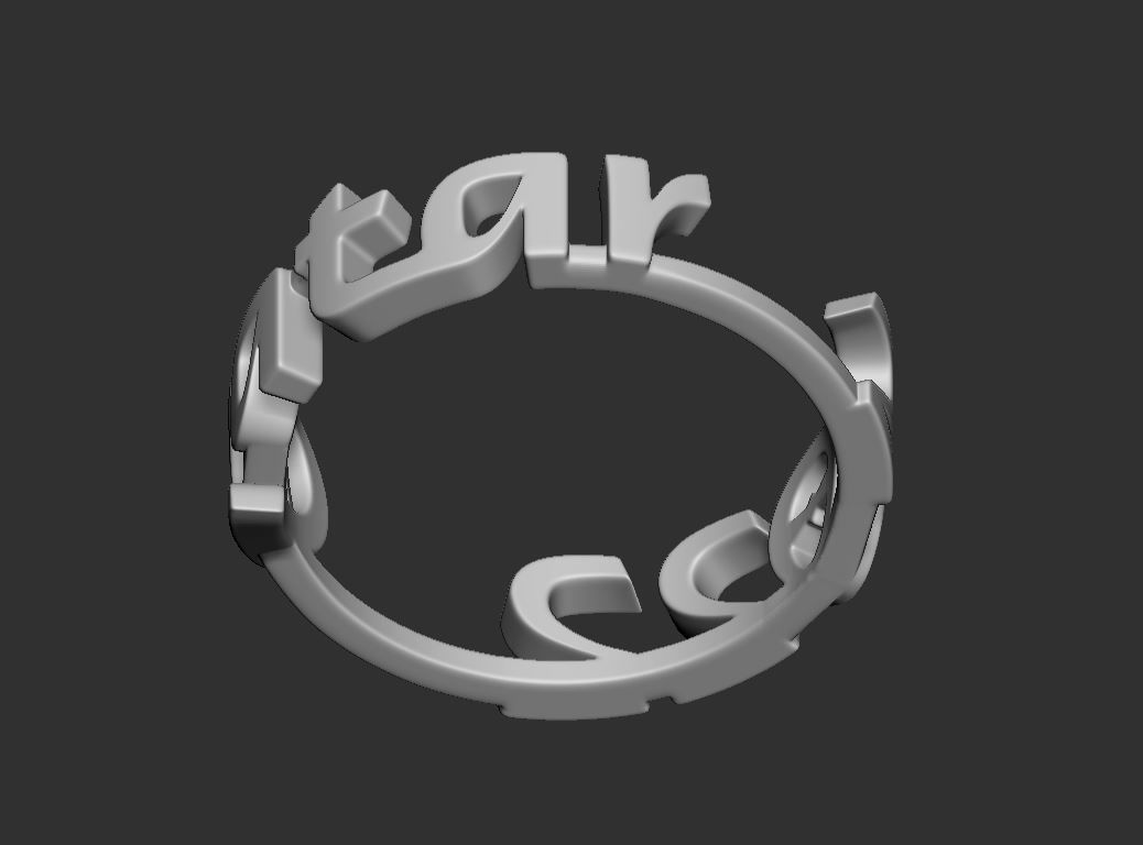 Qatar 2022 Ring 3D model 3D printable | CGTrader