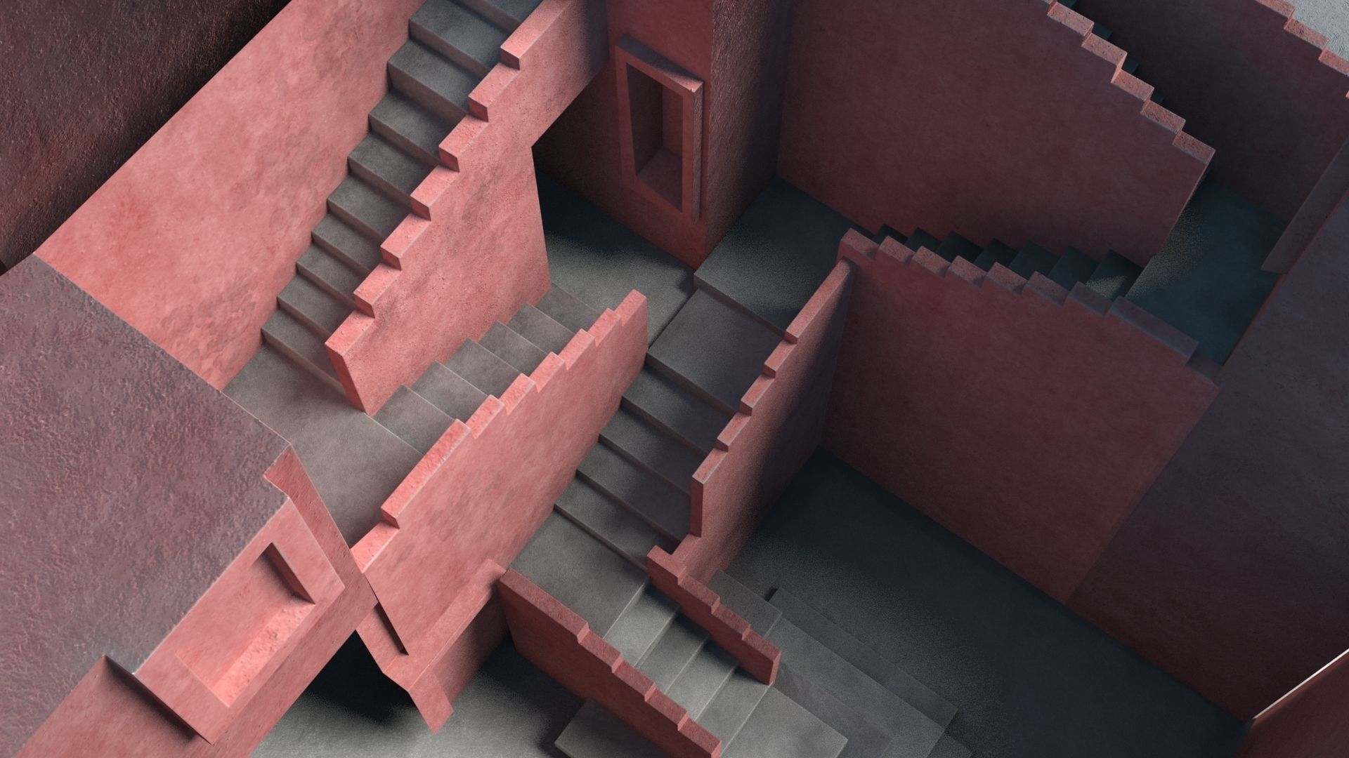 Squid Game Maze 3D model | CGTrader