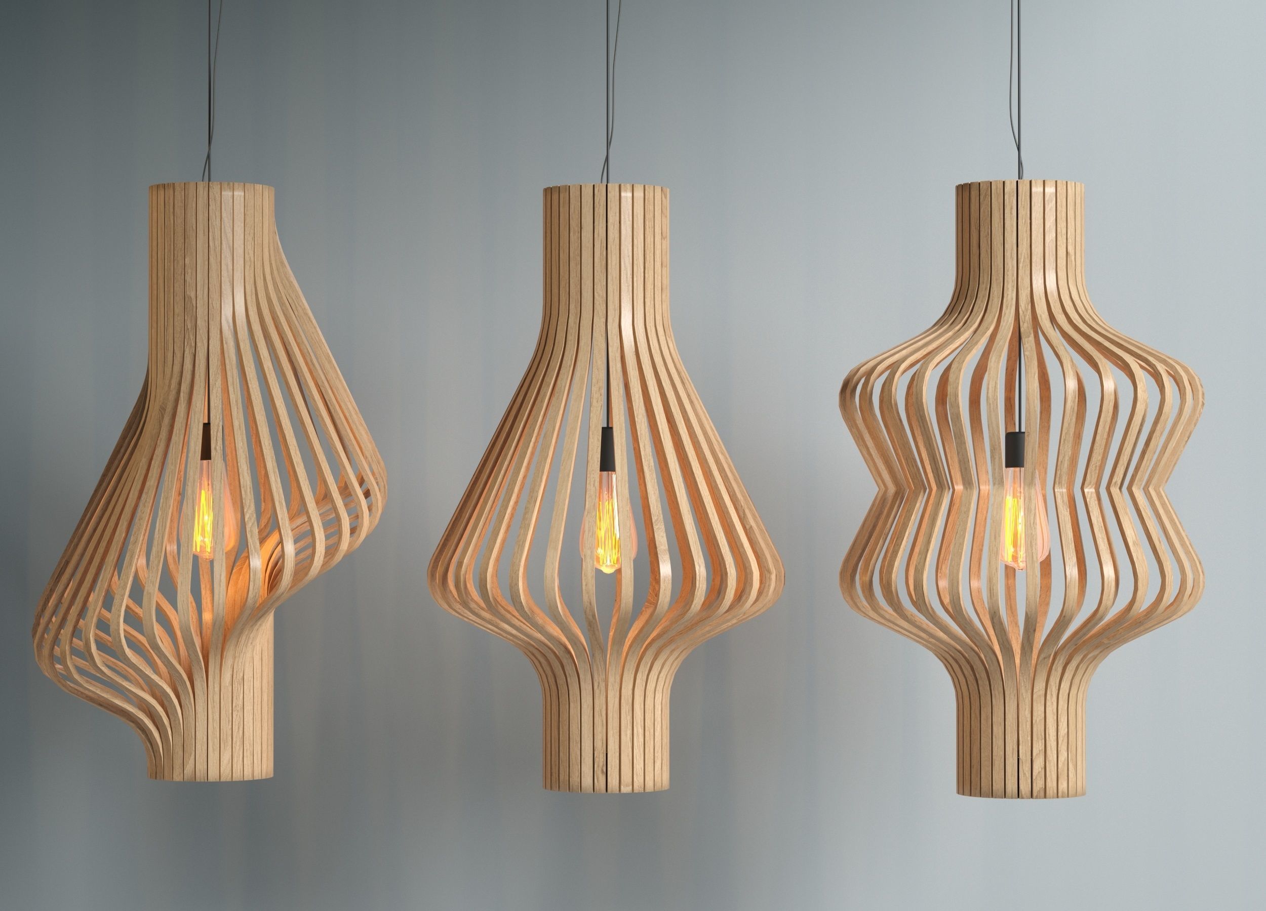 Northern Diva Lamps Variation 3D model | CGTrader