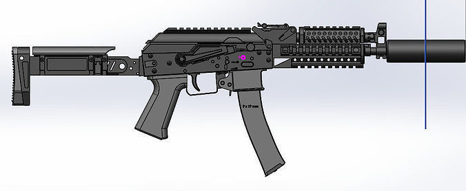 Ppk 20 vityaz 3D model | CGTrader